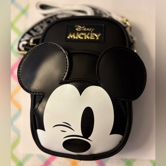 Disney | Accessories | Disney Black And White Primark Mickey Mouse Bag ...